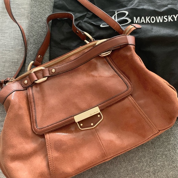 b. makowsky | Bags | Designer Leather Purse | Poshmark